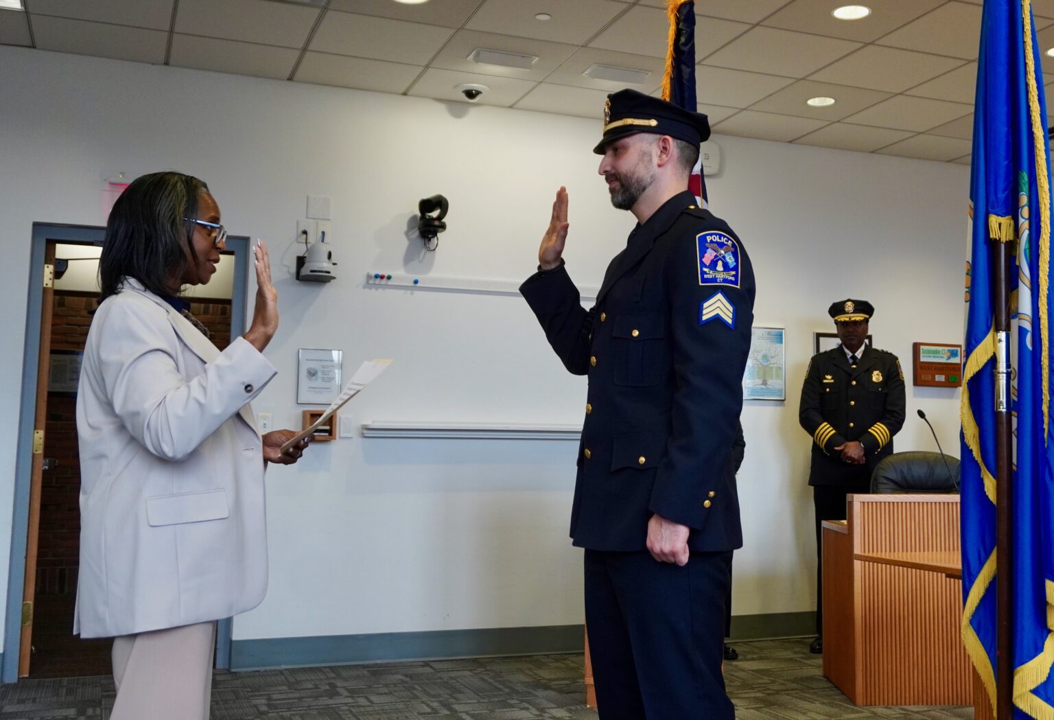 West Hartford Police Celebrate Promotion of Officer to Sergeant - We-Ha ...