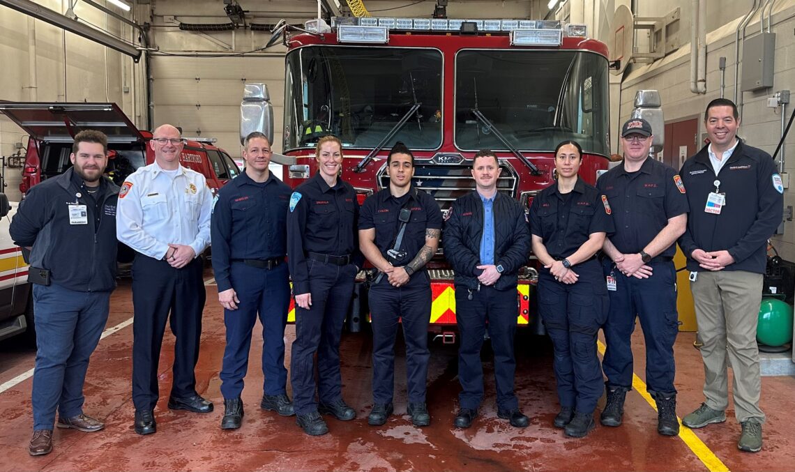 West Hartford Fire Department Honored for Saving Life of Cardiac Arrest ...