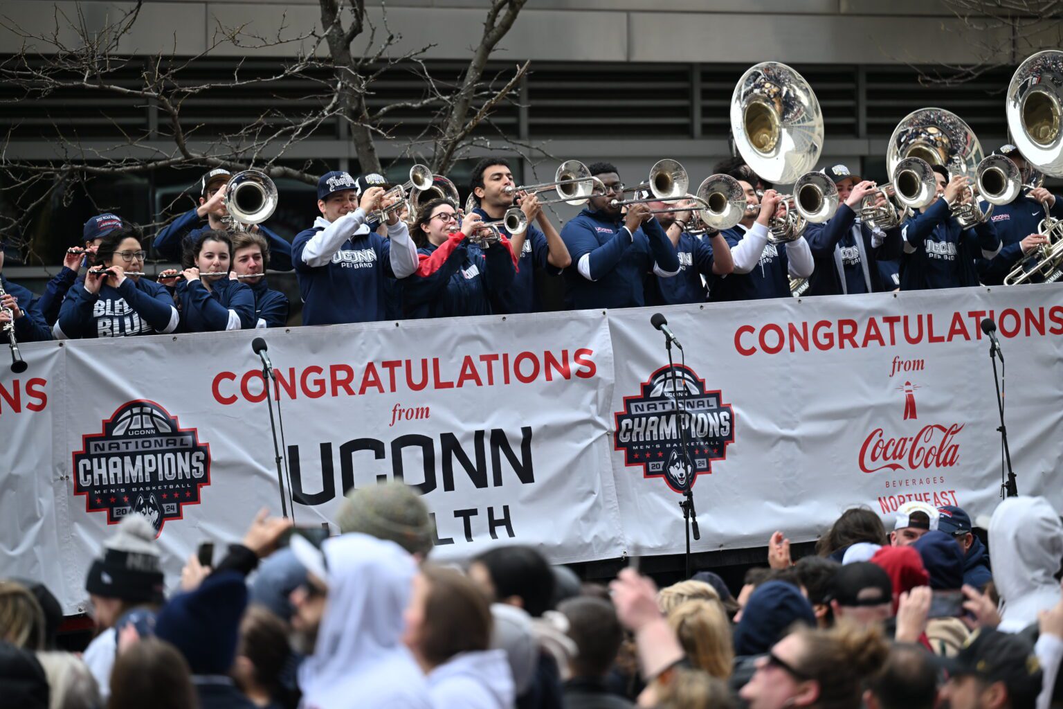 Scenes from UConn Championship Parade and Rally - We-Ha | West Hartford ...