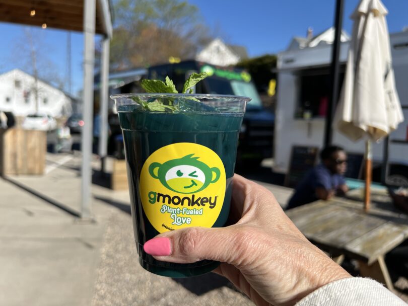 g-monkey blue ocean magic mocktail - We-Ha | West Hartford News