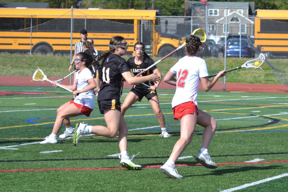 Yellow Cards Sink Red Wolves Lacrosse - We-Ha | West Hartford News