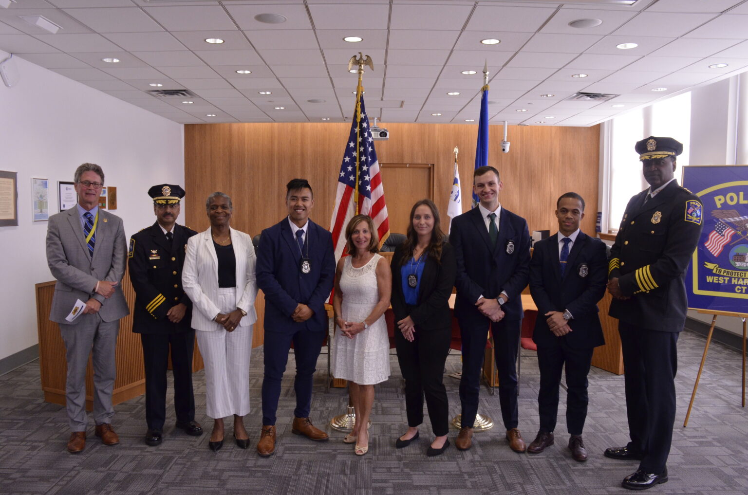 West Hartford Police Department Welcomes Four New Officers - We-Ha | West Hartford News