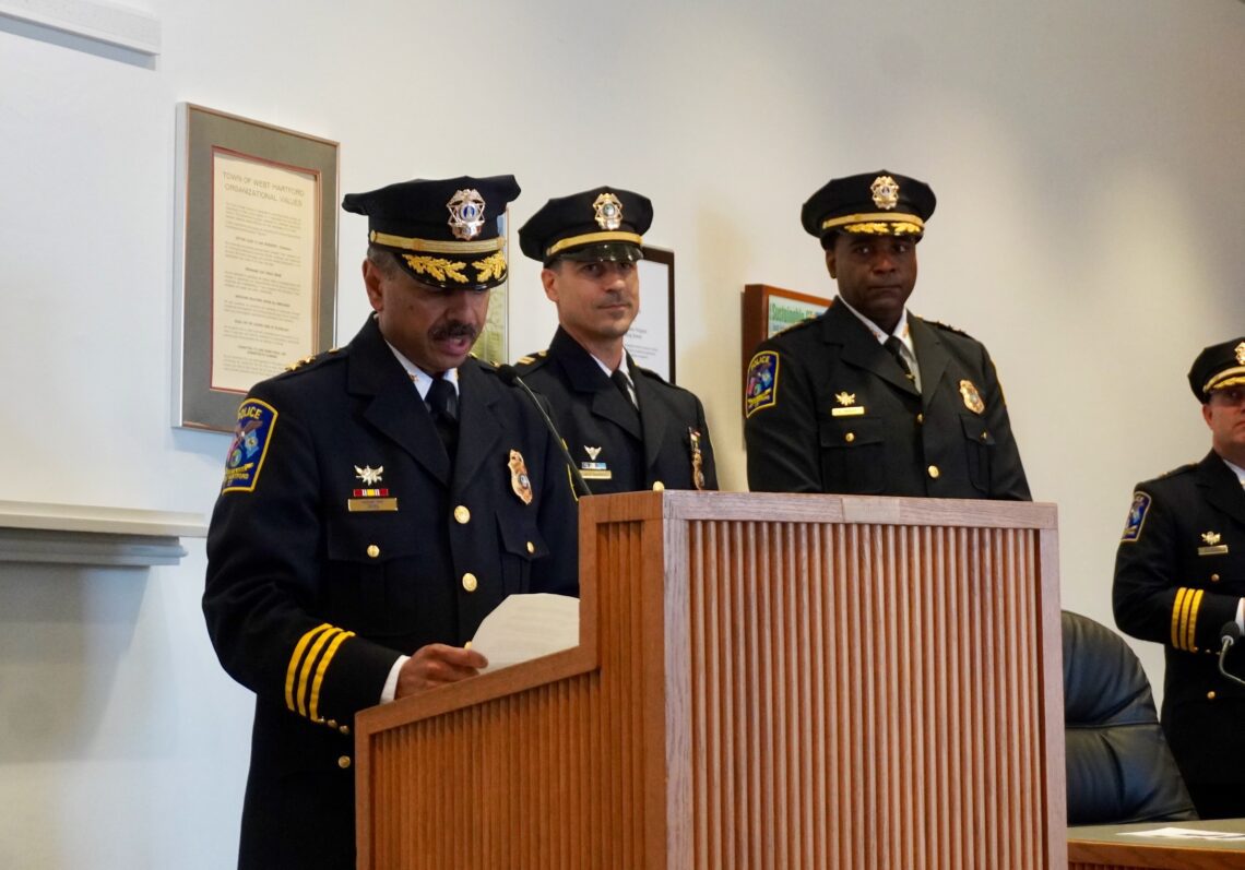 West Hartford Police Celebrate Promotion of Lieutenant and Sergeant ...