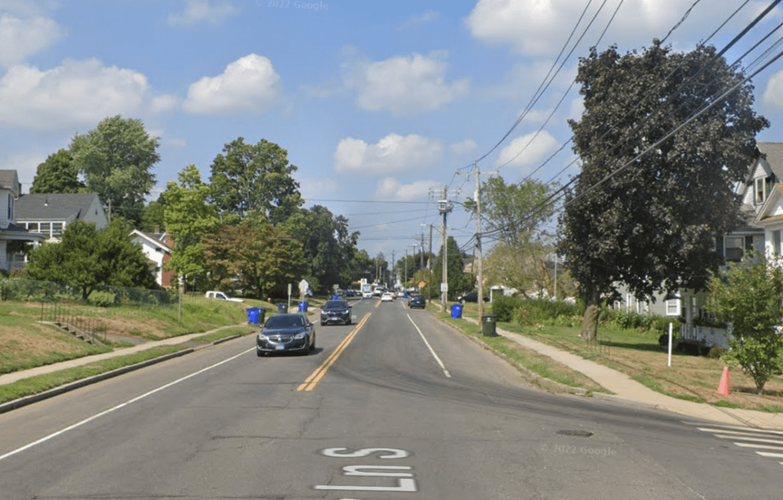 From the West Hartford Archives: South Quaker Lane at Seymour Avenue ...