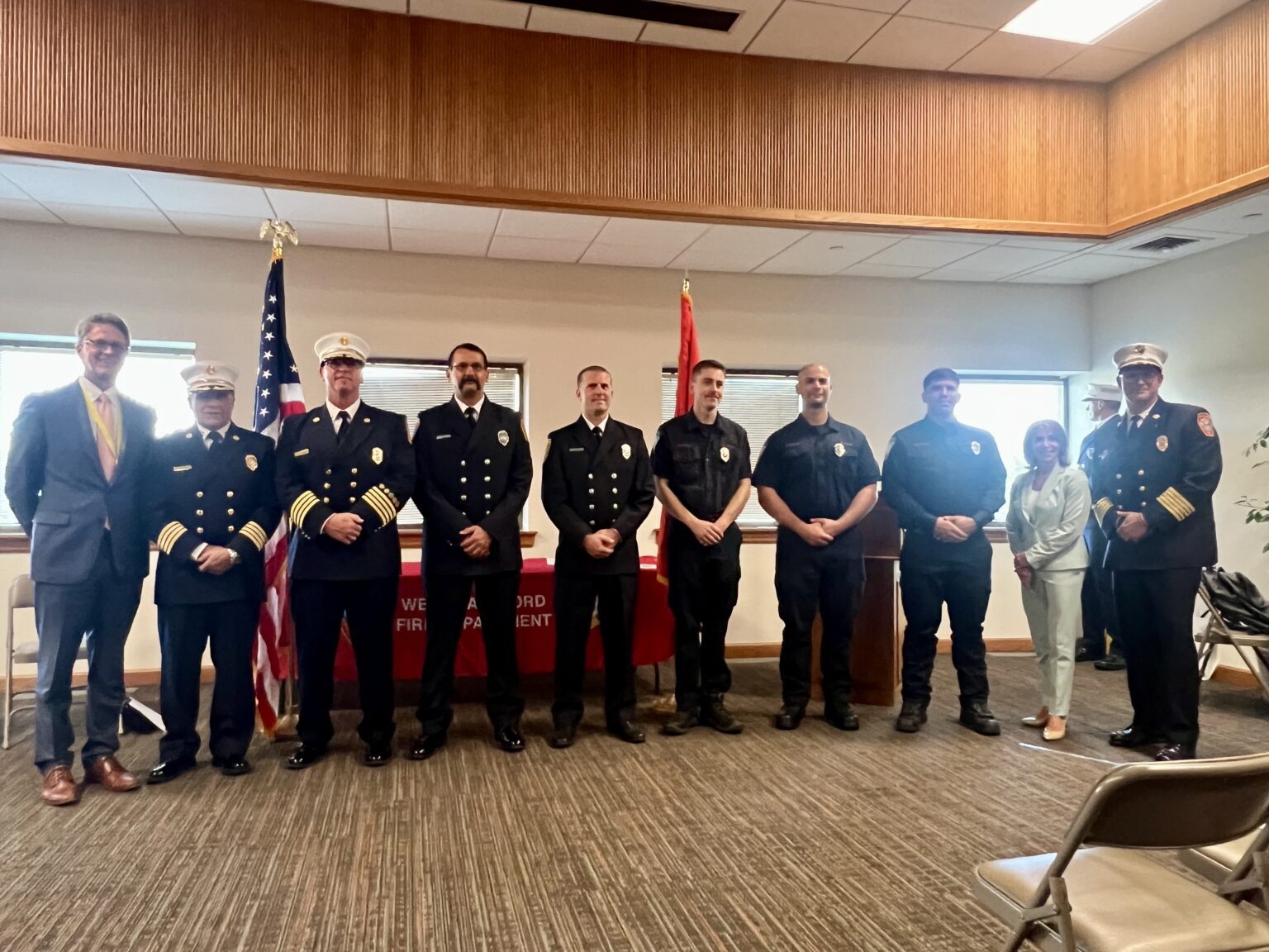 West Hartford Fire Department Names New Assistant Chief, Celebrates ...