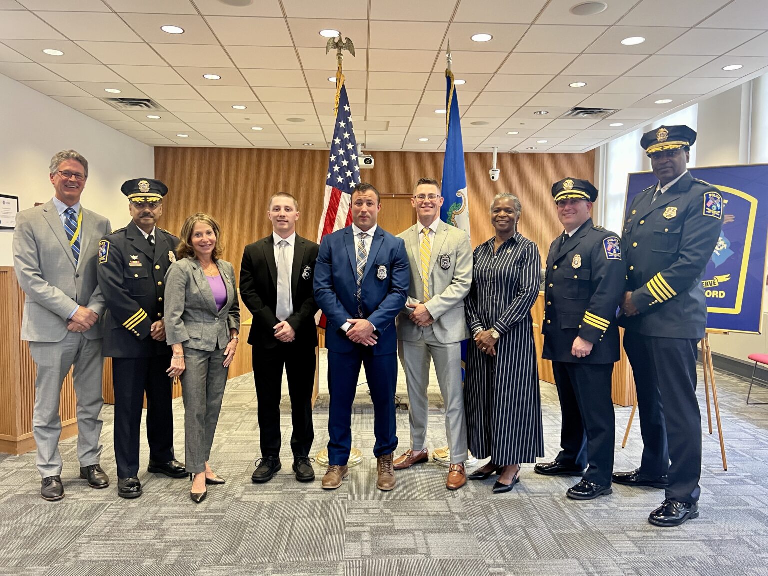 New West Hartford Police Department Officers Sworn In - We-Ha | West Hartford News