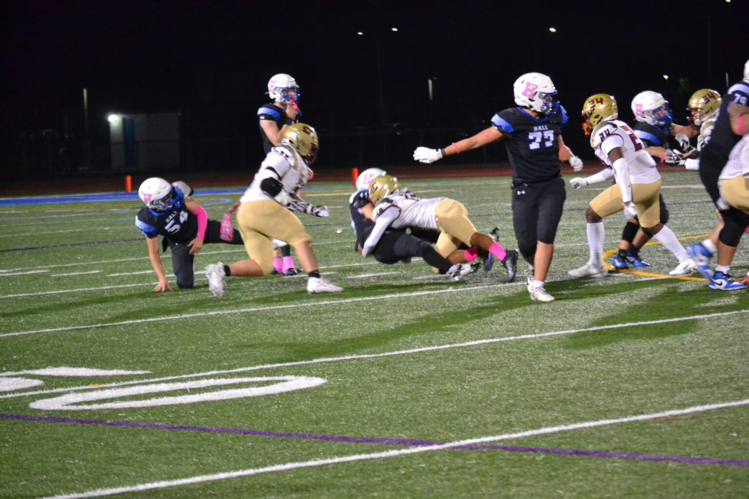 Hall Football Falls to New Britain - We-Ha | West Hartford News