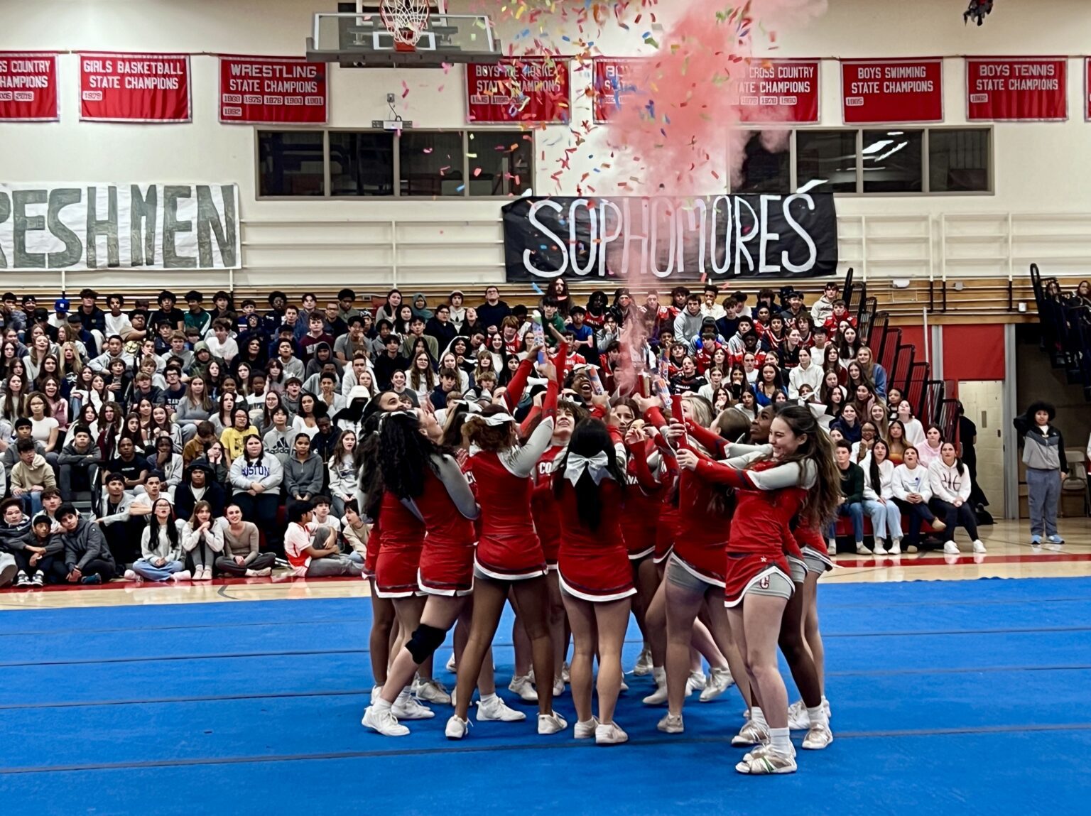 Conard Red Wolves Name Mascot, Celebrate Unified Sports at Spirited Pep ...