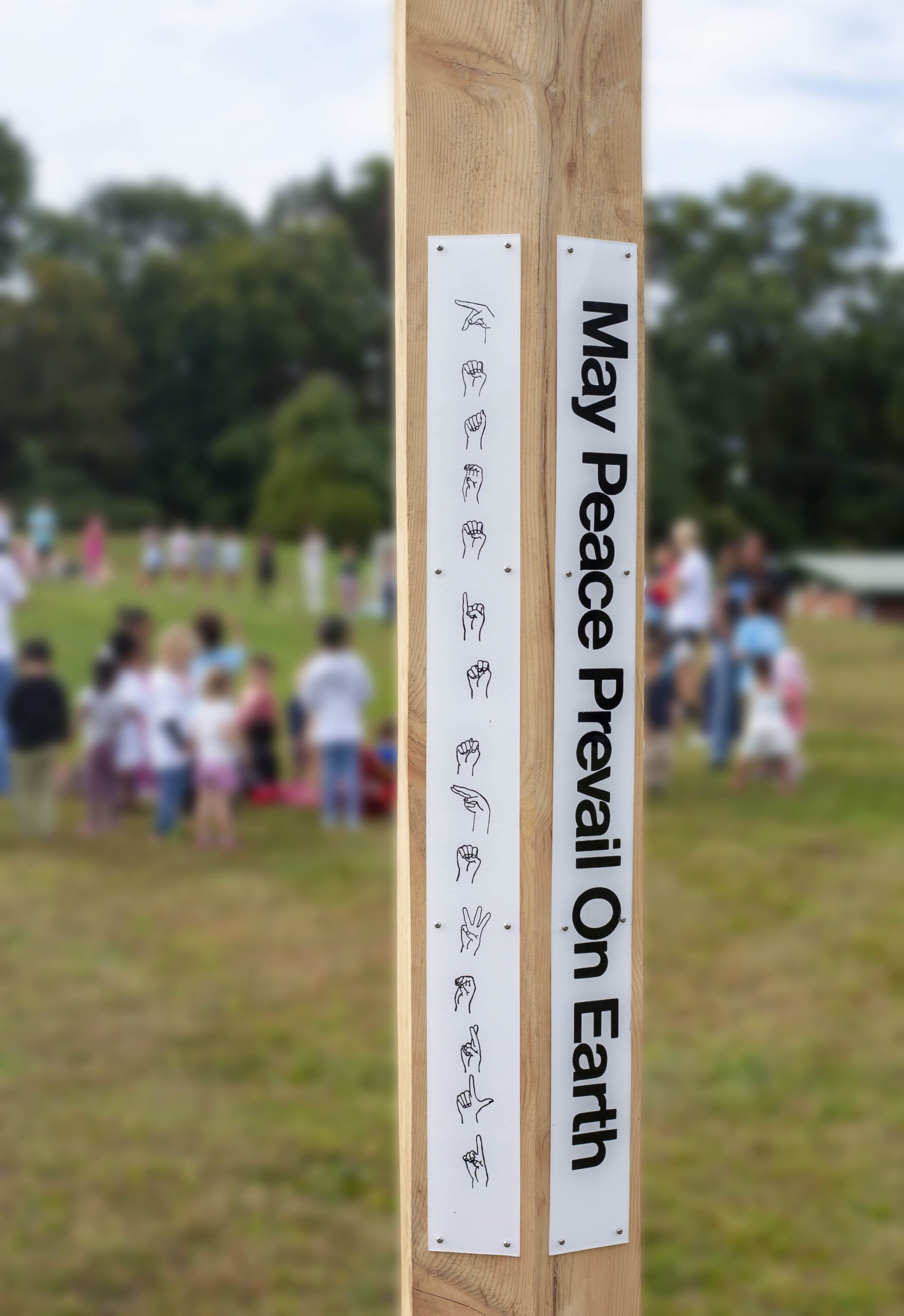 Peace Pole Post- International Peace Website - We-Ha | West Hartford News