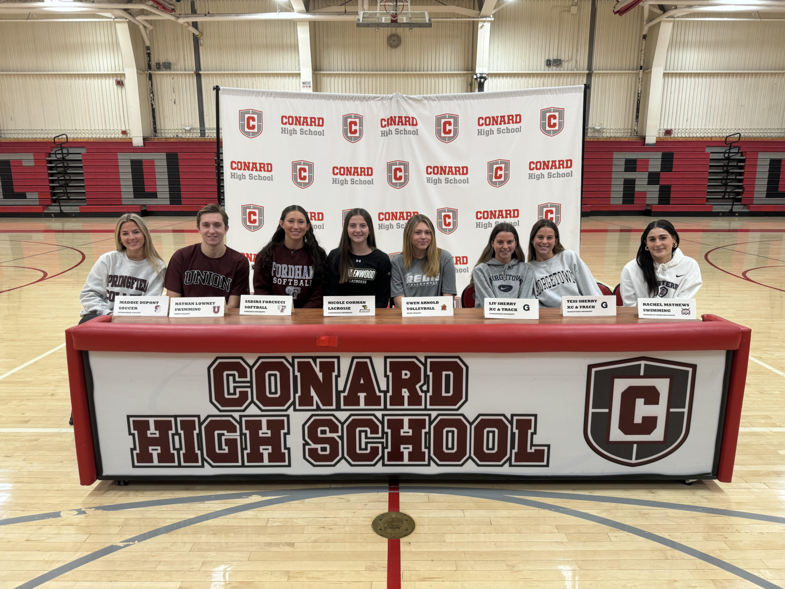 Conard Seniors Commit to College Sports - We-Ha | West Hartford News