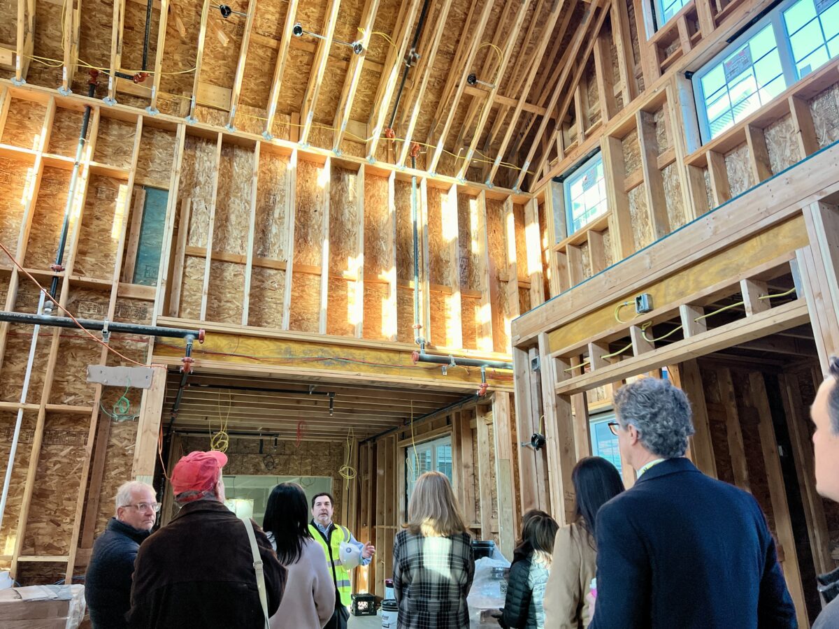 Town Leaders Tour West Hartford Fellowship Housing Redevelopment ...