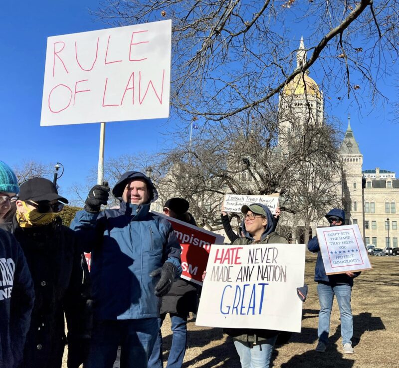 50501 Movement Organizes Its First Rally at State Capitol, Targeting ...