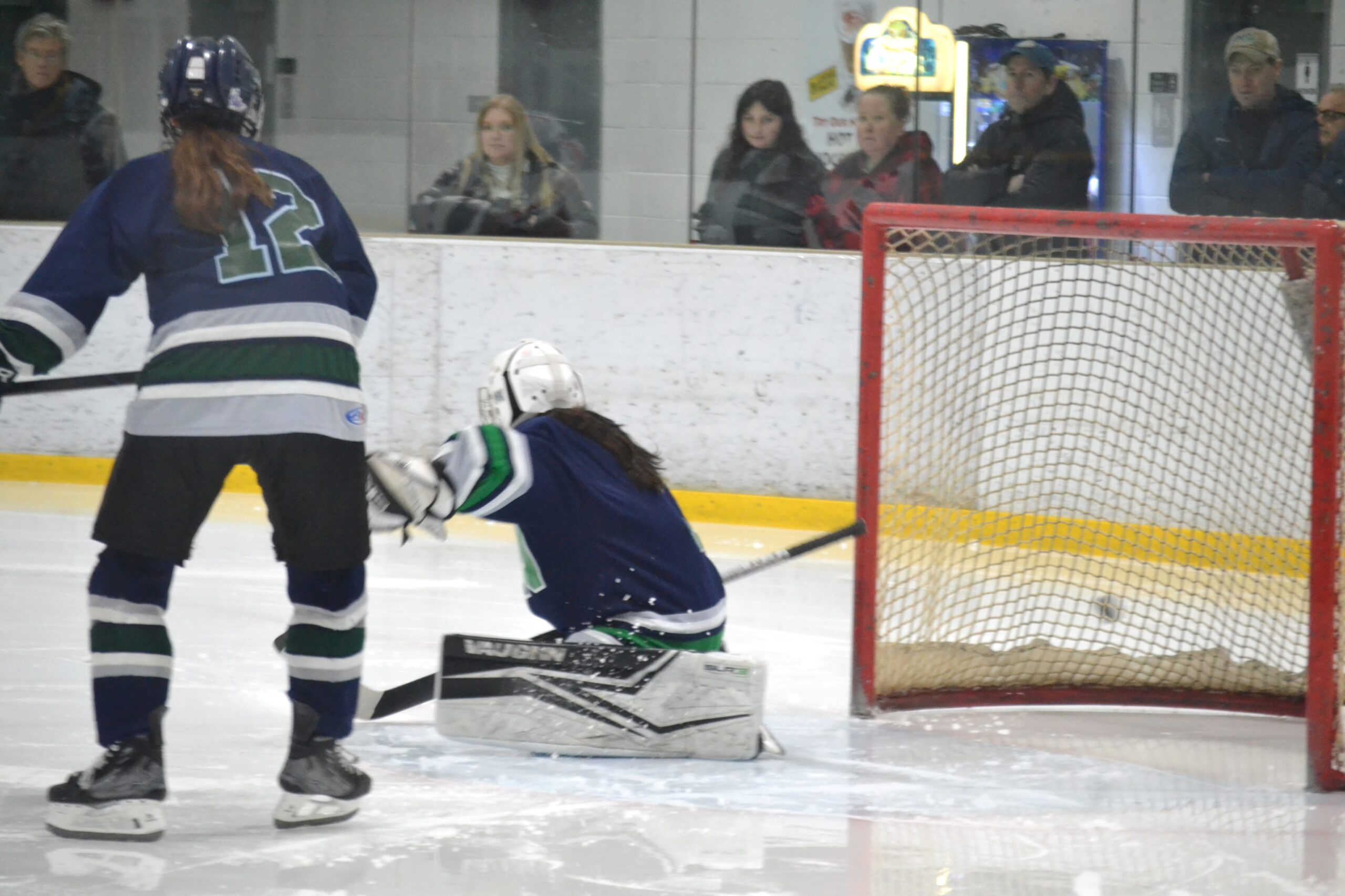 Mia Mulhern faced 31 Hall Conard shots, allowing just one goal in the ...