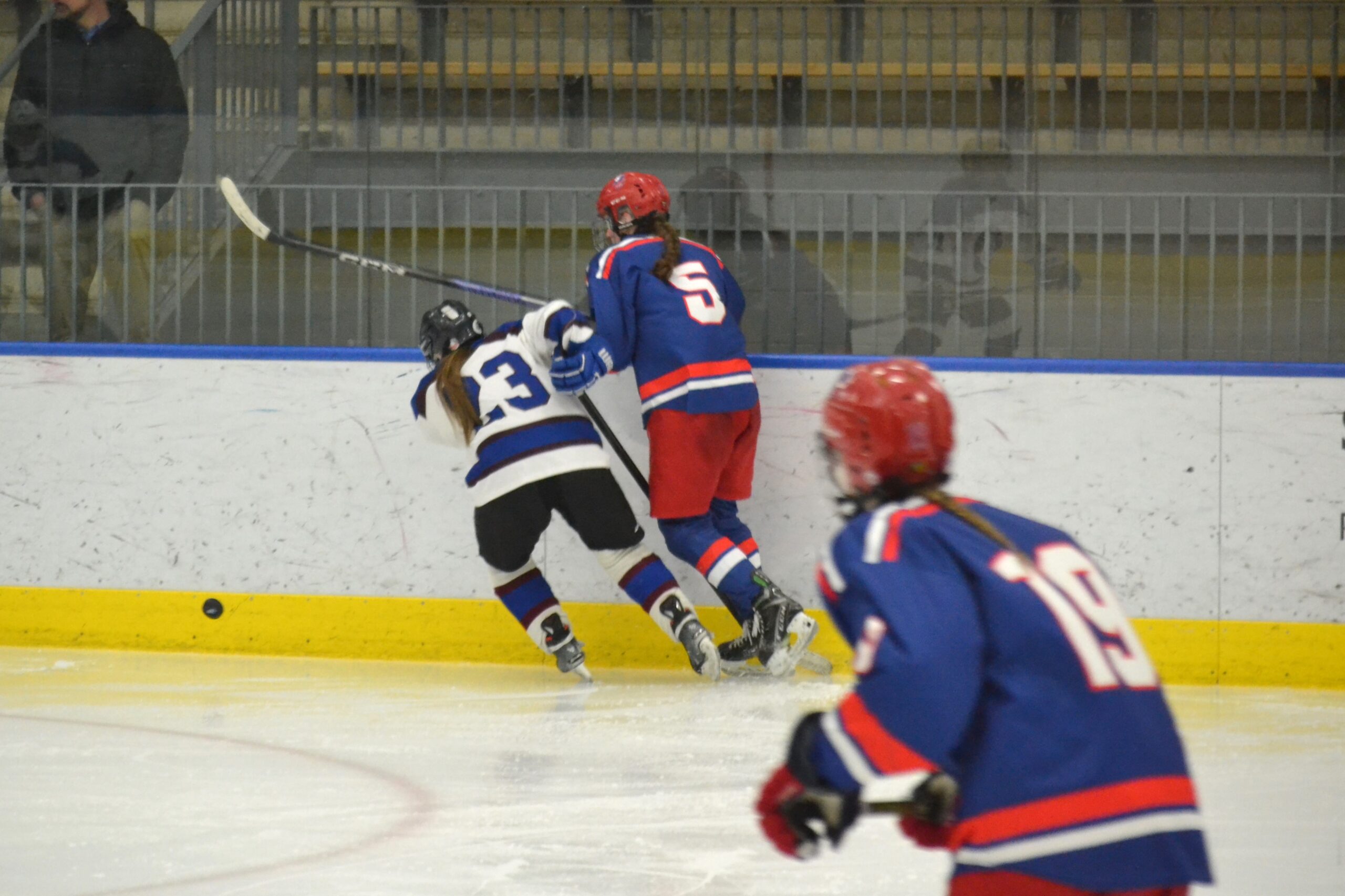 Paige Sweeney (5) was a force at both ends of the ice earning MVP ...