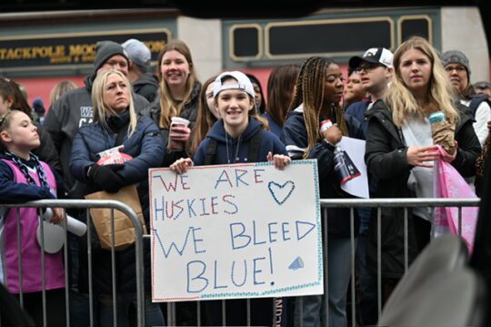 UConn Women's Basketball National Champions Celebrated at Parade and ...