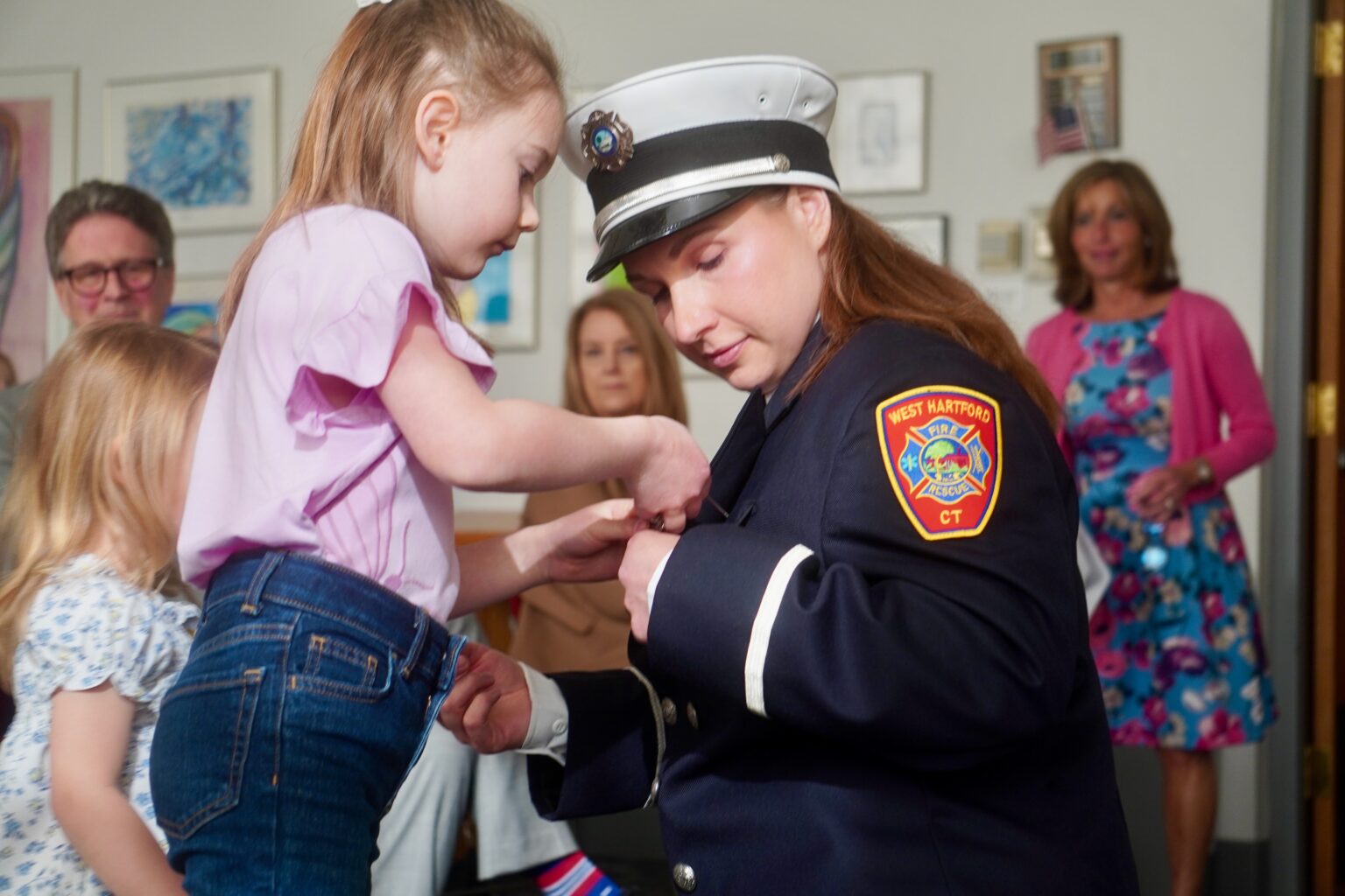West Hartford Fire Department Celebrates Promotions at Badging Ceremony ...