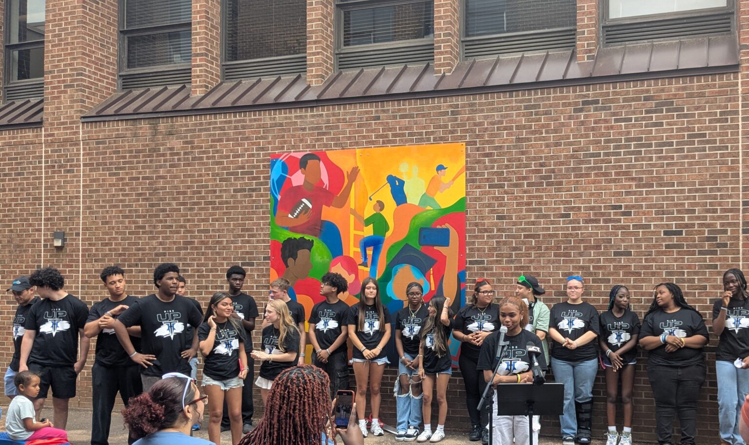 New 'Elevate WeHa' Mural Dedicated at Hall High School - We-Ha | West ...