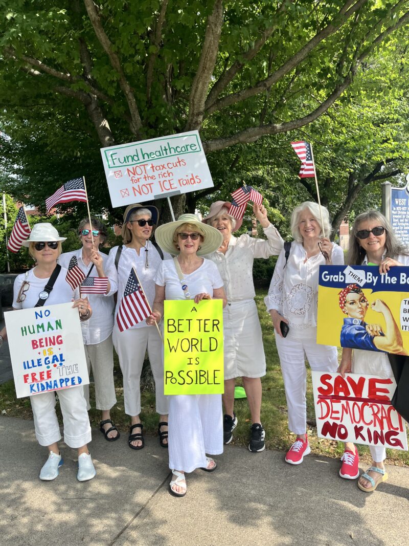 Large Crowd Rallies Saturday in West Hartford - We-Ha | West Hartford News