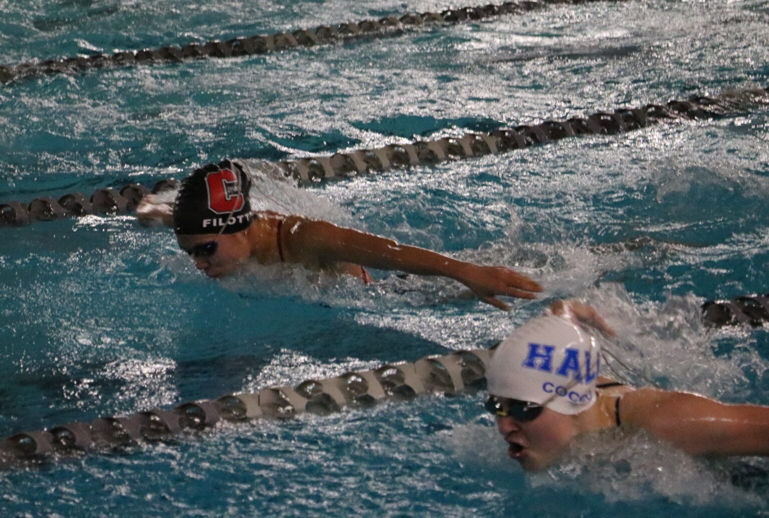 Conard Swim and Dive Defeats Hall, Finishes Season Undefeated - We-Ha ...