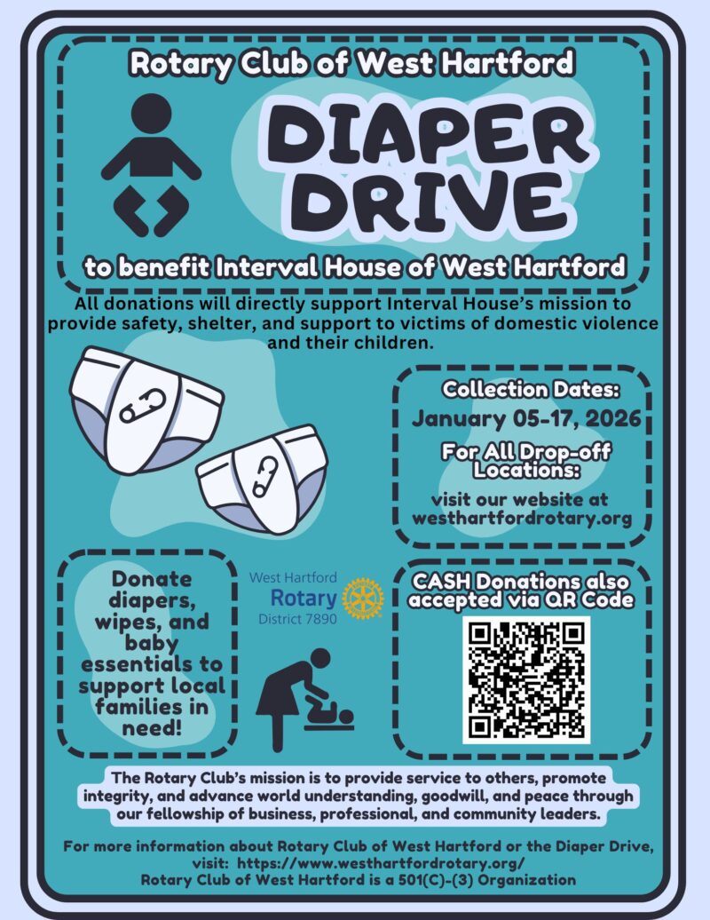 Rotary Club of West Hartford Launches Diaper Drive to Support Interval ...
