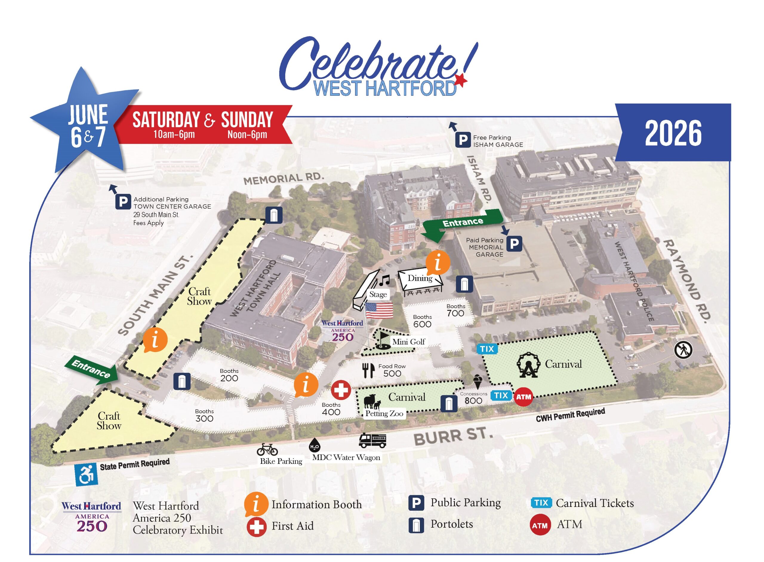 CWH Festival Program Map 2026 - We-Ha | West Hartford News